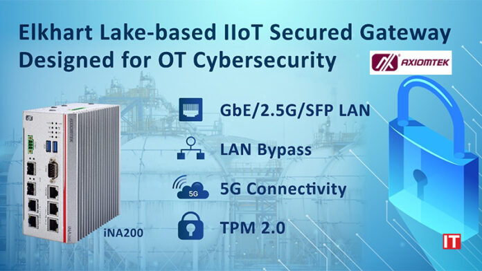 Axiomtek Launches New DIN-rail Cybersecurity Gateway